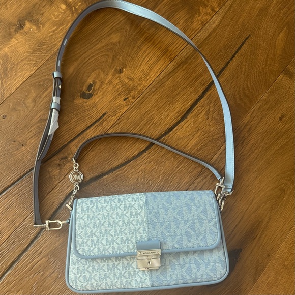 MICHAEL Michael Kors | Bags | Michael Kors Nwt Baby Blue Purse With ...